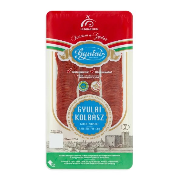 Gyulai Sliced Smoked Sausage 80g - Hungarian Groceries - Hungarian ...