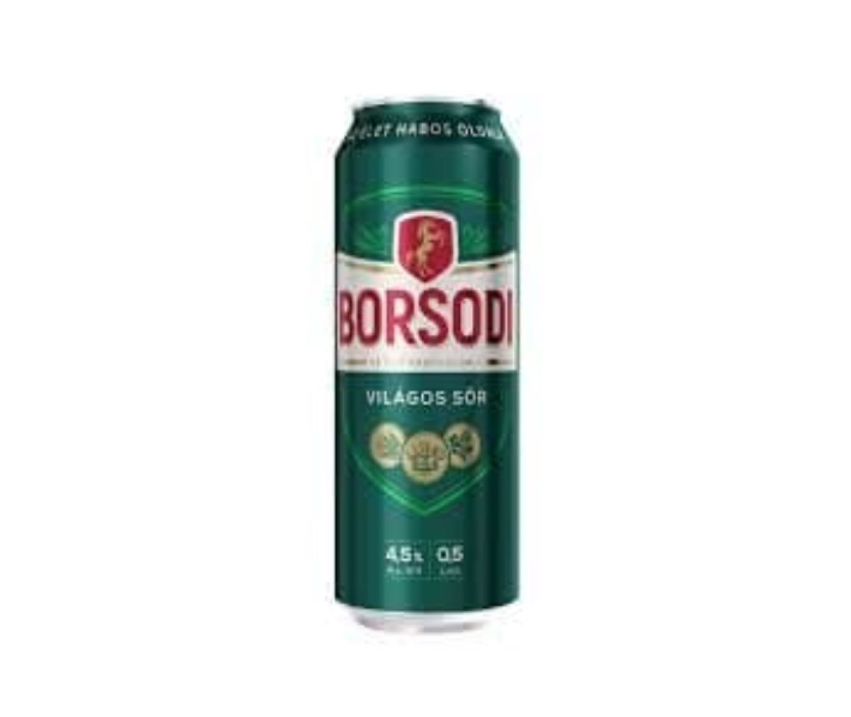 Borsodi Canned Beer 500ml, 4,5% - Hungarian Groceries - Hungarian ...