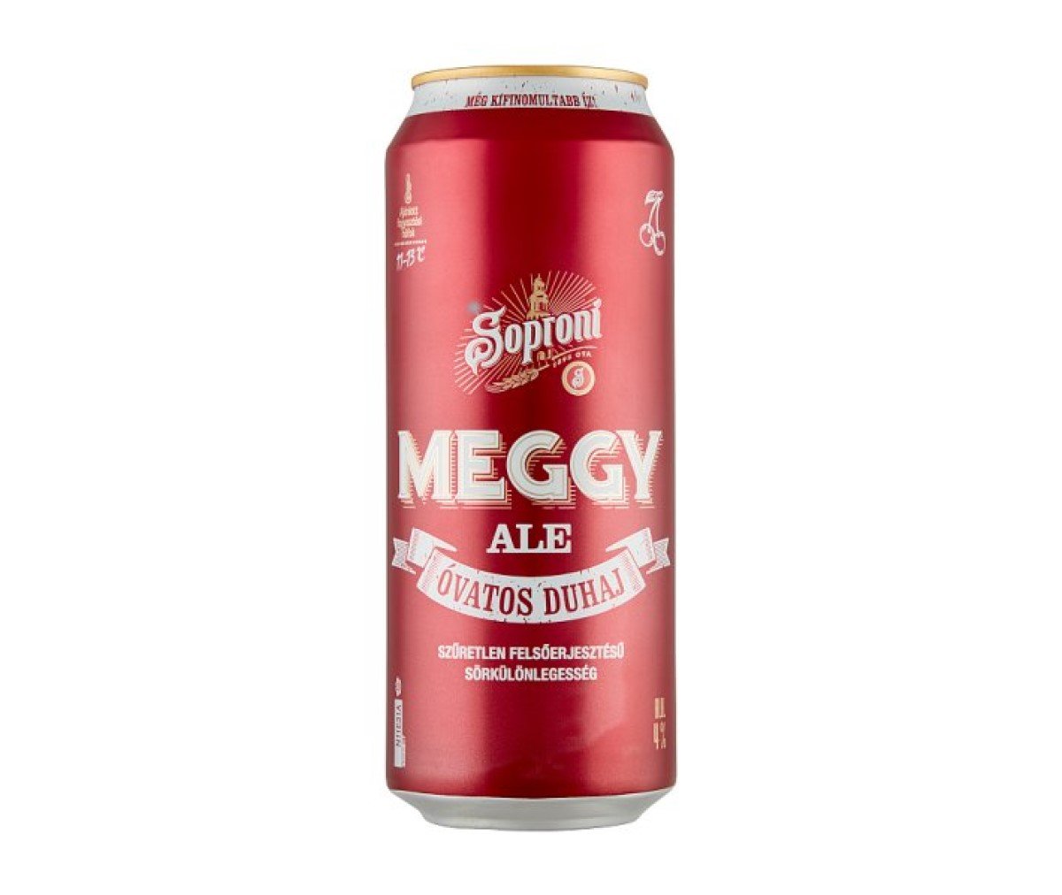 Soproni Ale Cherry Flavour Beer, vol 4,0% - Hungarian Groceries ...