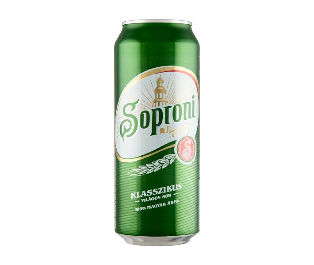 Soproni Canned Beer 500ml, 4,5% - Hungarian Groceries - Hungarian ...