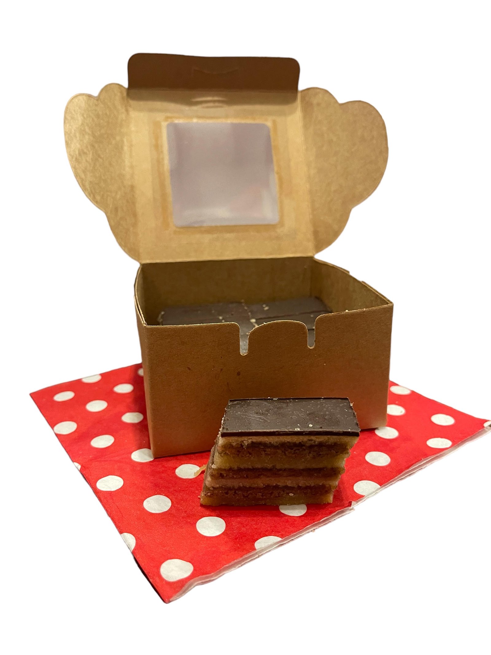 Mini Zserbó / Walnut Gerbeaud Cake 8piece - Hungarian Groceries ...