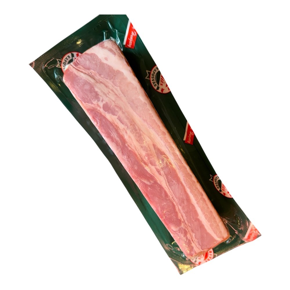 Pork bacon - smoked and cooked 250g-300g - Hungarian Groceries ...